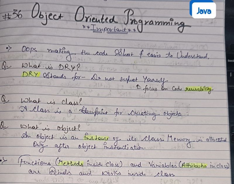 Deepanshu Varshney on LinkedIn: Learning OOPs concepts in java. Simple ... Deepanshu Varshney on LinkedIn: Learning OOPs concepts in java. Simple ...
