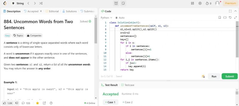 Naresh Krishnan on LinkedIn: #100daysofleetcode #pythonprogramming # ... Naresh Krishnan on LinkedIn: #100daysofleetcode #pythonprogramming # ...