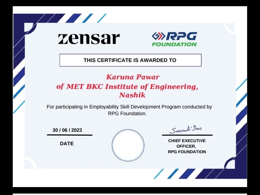 Karuna Pawar on LinkedIn: #rpg #zensar #training Karuna Pawar on LinkedIn: #rpg #zensar #training