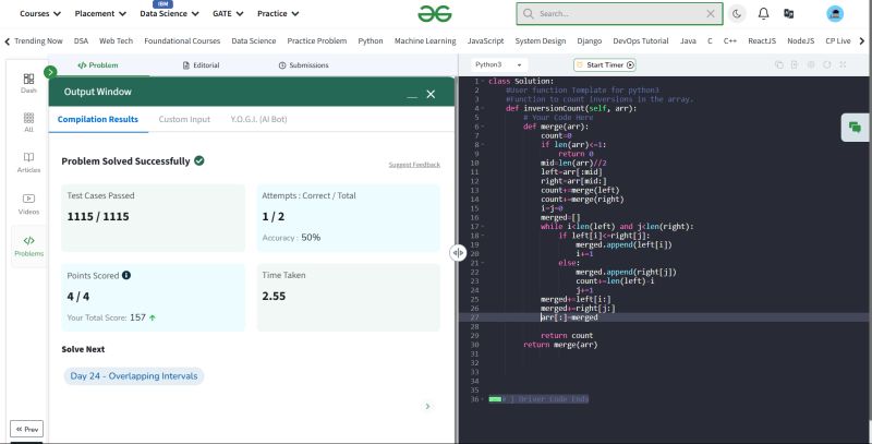 #gfg160 #geekstreak2025 #gfg160 #geekstreak2025 #dsa #codingchallenge ... #gfg160 #geekstreak2025 #gfg160 #geekstreak2025 #dsa #codingchallenge ...