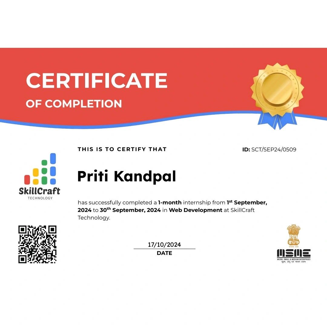 #webdevelopment #techskills #continuouslearning | Priti Kandpal #webdevelopment #techskills #continuouslearning | Priti Kandpal