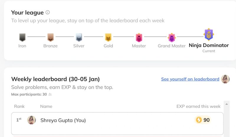 Shreya Gupta on LinkedIn: #ultimateleague #ninjadominantor # ... Shreya Gupta on LinkedIn: #ultimateleague #ninjadominantor # ...