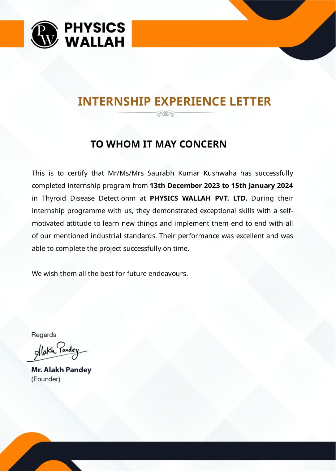 SAURABH KUMAR KUSHWAHA on LinkedIn: #internship #healthcaretechnology # ... SAURABH KUMAR KUSHWAHA on LinkedIn: #internship #healthcaretechnology # ...