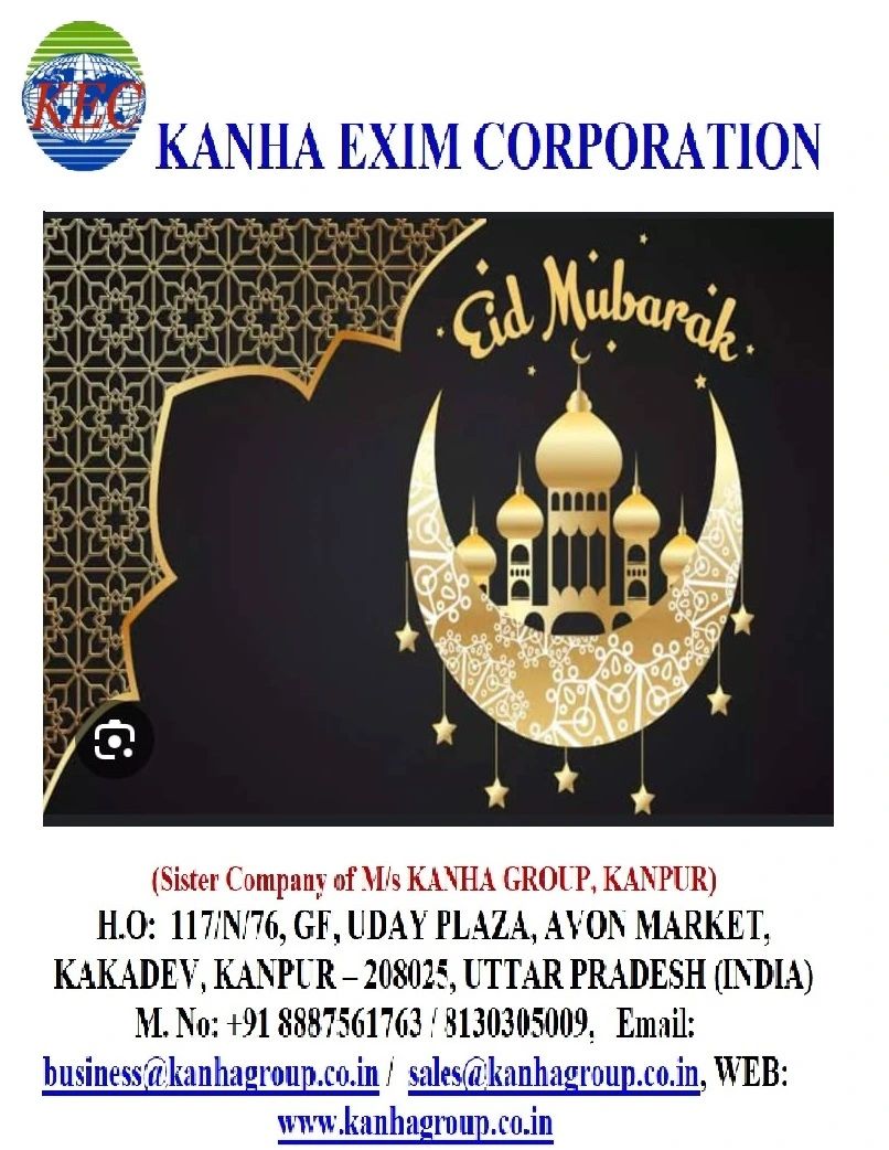 Arun Gupta on LinkedIn: Eid Mubarak from Kanha Group Arun Gupta on LinkedIn: Eid Mubarak from Kanha Group
