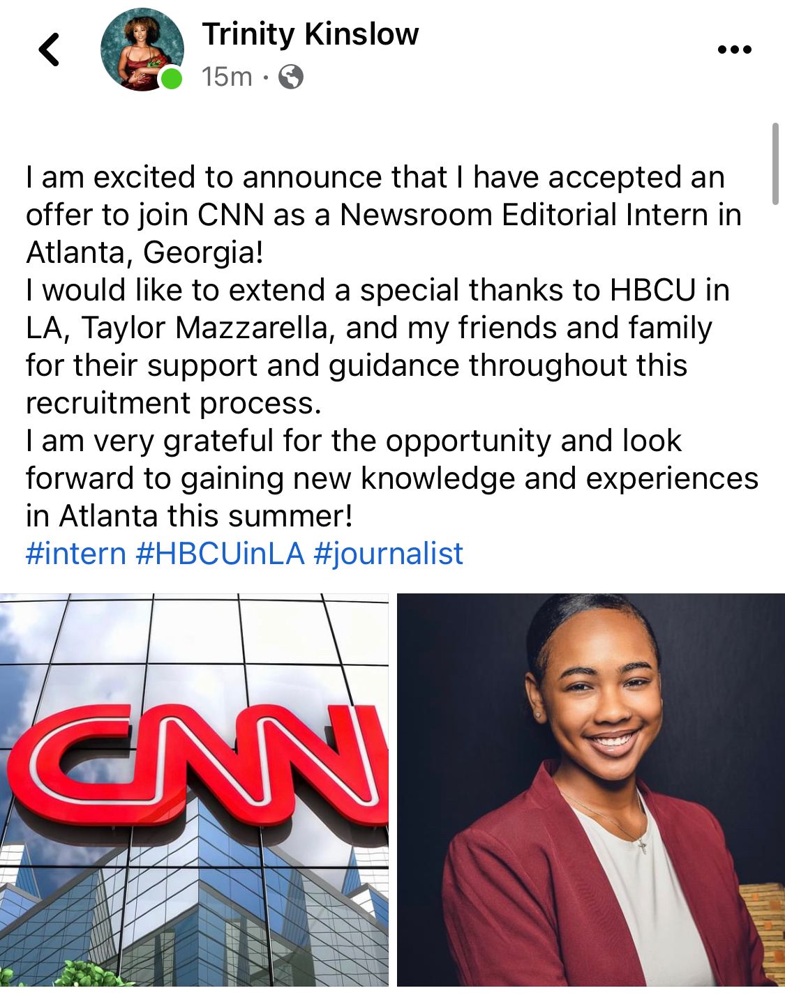 LaDrena Bolden on LinkedIn: So proud of my seed Trinity Kinslow LaDrena Bolden on LinkedIn: So proud of my seed Trinity Kinslow