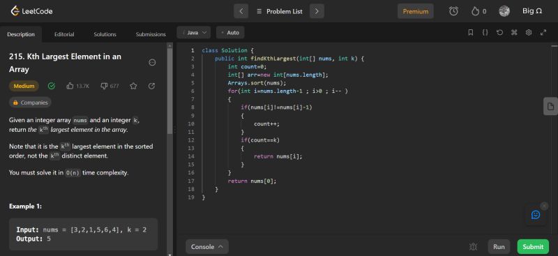 Rohit Jana on LinkedIn: #leetcode #java #arraysort #problemsolving # ... Rohit Jana on LinkedIn: #leetcode #java #arraysort #problemsolving # ...