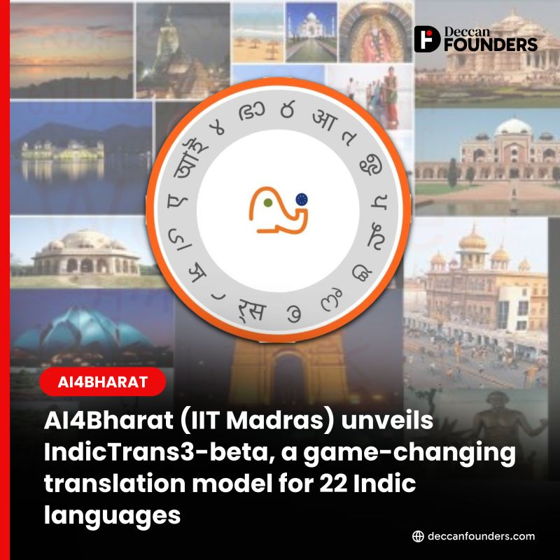 #ai #indiclanguages #translation #opensource #deccanfounders | Deccan ... #ai #indiclanguages #translation #opensource #deccanfounders | Deccan ...