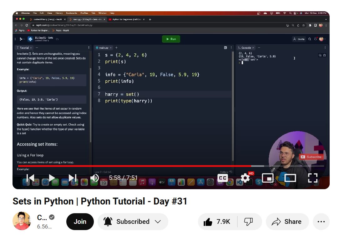 Amresh Sahu on LinkedIn: #python #sets #codewithharry #learningjourney ... Amresh Sahu on LinkedIn: #python #sets #codewithharry #learningjourney ...