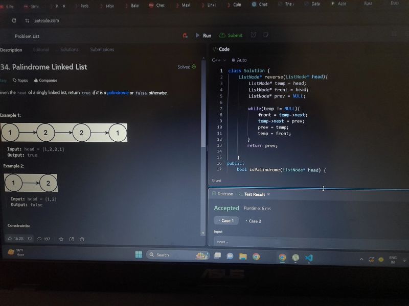 #100daysofleetcode #100daysofcode #leetcode #linkedlists #algorithm ... #100daysofleetcode #100daysofcode #leetcode #linkedlists #algorithm ...