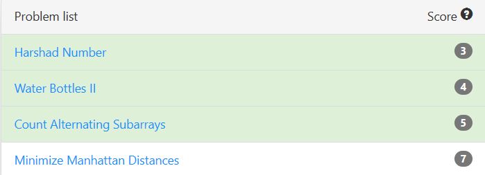 #leetcode #contests #leetcodechallenge #codingchallenge #problemsolving ... #leetcode #contests #leetcodechallenge #codingchallenge #problemsolving ...