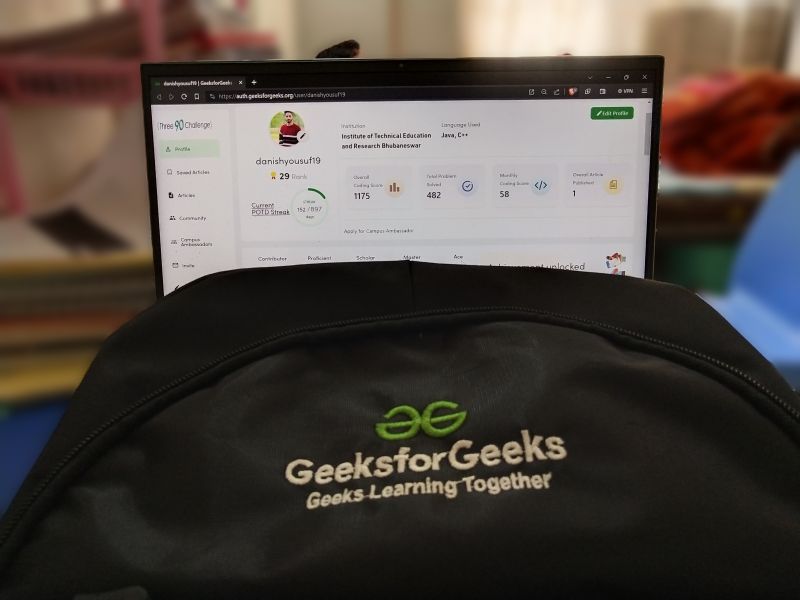DANISH YOUSUF on LinkedIn: #problemoftheday #geeksforgeeks #coding # ... DANISH YOUSUF on LinkedIn: #problemoftheday #geeksforgeeks #coding # ...