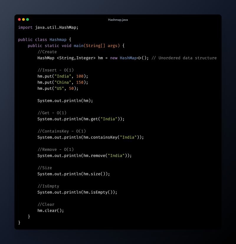 Shekhar Singh on LinkedIn: #hashmap #datastructures #algorithms #coding ... Shekhar Singh on LinkedIn: #hashmap #datastructures #algorithms #coding ...