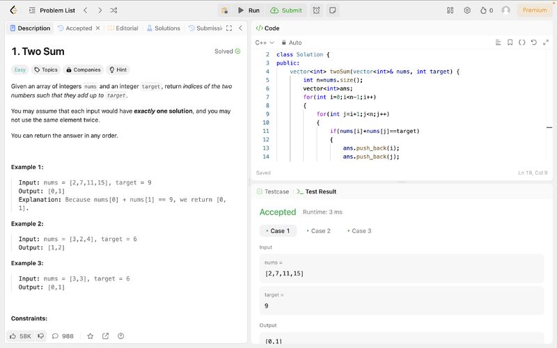 Yash Verma on LinkedIn: #100daysofcode #day39 #twosum #leetcode # ... Yash Verma on LinkedIn: #100daysofcode #day39 #twosum #leetcode # ...
