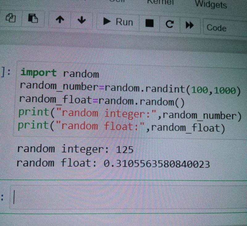 Pooja Namdev on LinkedIn: #pythonprogramming #randomnumbers #codinglife Pooja Namdev on LinkedIn: #pythonprogramming #randomnumbers #codinglife