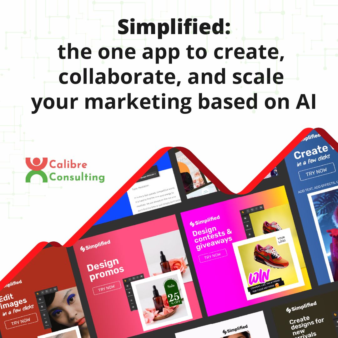 Calibre Consulting Corp on LinkedIn: Simplified is an AI platform for ... Calibre Consulting Corp on LinkedIn: Simplified is an AI platform for ...