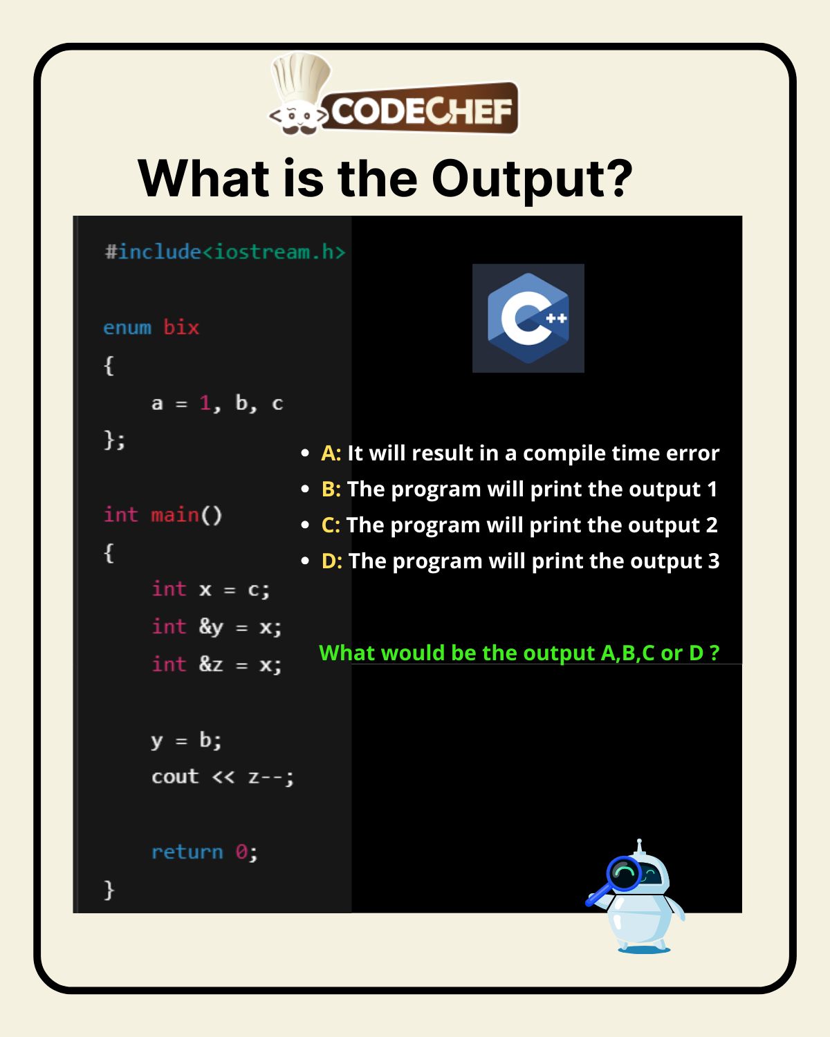 #codechef #codingchallenge #cpp #programming #competitiveprogramming ... #codechef #codingchallenge #cpp #programming #competitiveprogramming ...