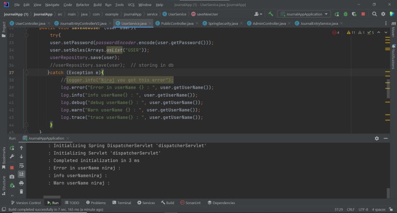 Niraj Sahani on LinkedIn: #springboot #logging #java Niraj Sahani on LinkedIn: #springboot #logging #java