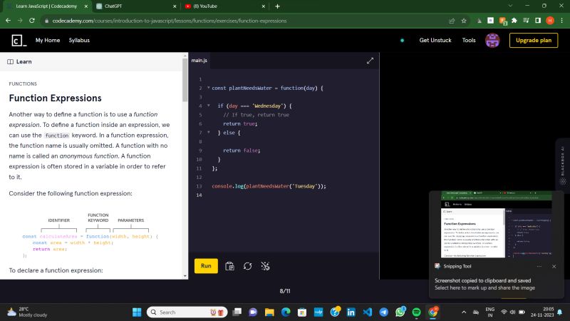 Practiced JavaScript on Day 41/100 of Frontend Development Challenge ... Practiced JavaScript on Day 41/100 of Frontend Development Challenge ...