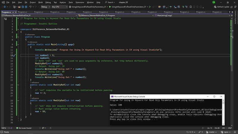 Srushti Battise on LinkedIn: #programmer #coding #microsoft #csharp # ... Srushti Battise on LinkedIn: #programmer #coding #microsoft #csharp # ...