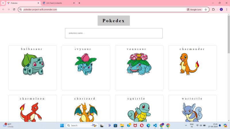 Vikram Kumar on LinkedIn: #react #webdevelopment #javascript #pokedex # ... Vikram Kumar on LinkedIn: #react #webdevelopment #javascript #pokedex # ...