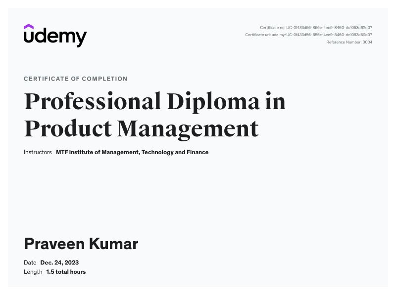 Praveen Kumar on LinkedIn: Check out this certificate I got for ... Praveen Kumar on LinkedIn: Check out this certificate I got for ...