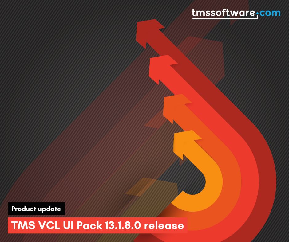 tmssoftware.com on LinkedIn: New TMS VCL UI Pack v13.1.8.0 is out! Fine ... tmssoftware.com on LinkedIn: New TMS VCL UI Pack v13.1.8.0 is out! Fine ...