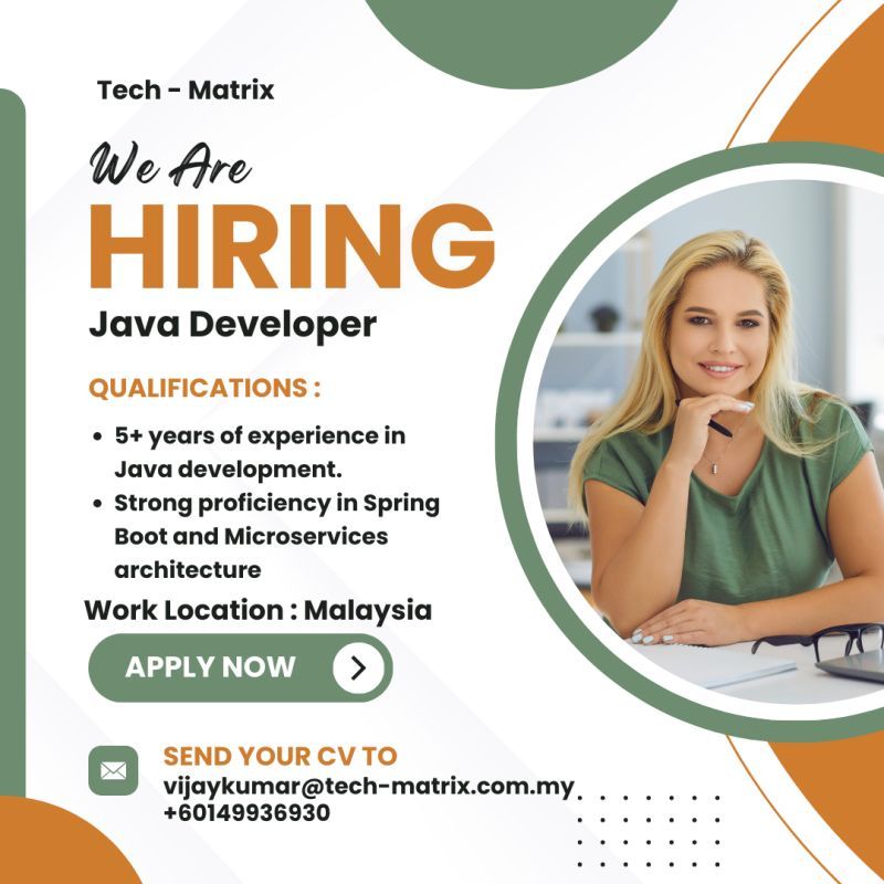 #kl #malaysia #javadevelopment #springboot #microservices #restful #sql ... #kl #malaysia #javadevelopment #springboot #microservices #restful #sql ...