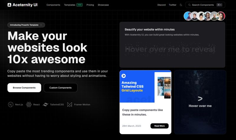 #uiux #frontenddevelopment #react #tailwindcss #webdesign #aceternityui ... #uiux #frontenddevelopment #react #tailwindcss #webdesign #aceternityui ...
