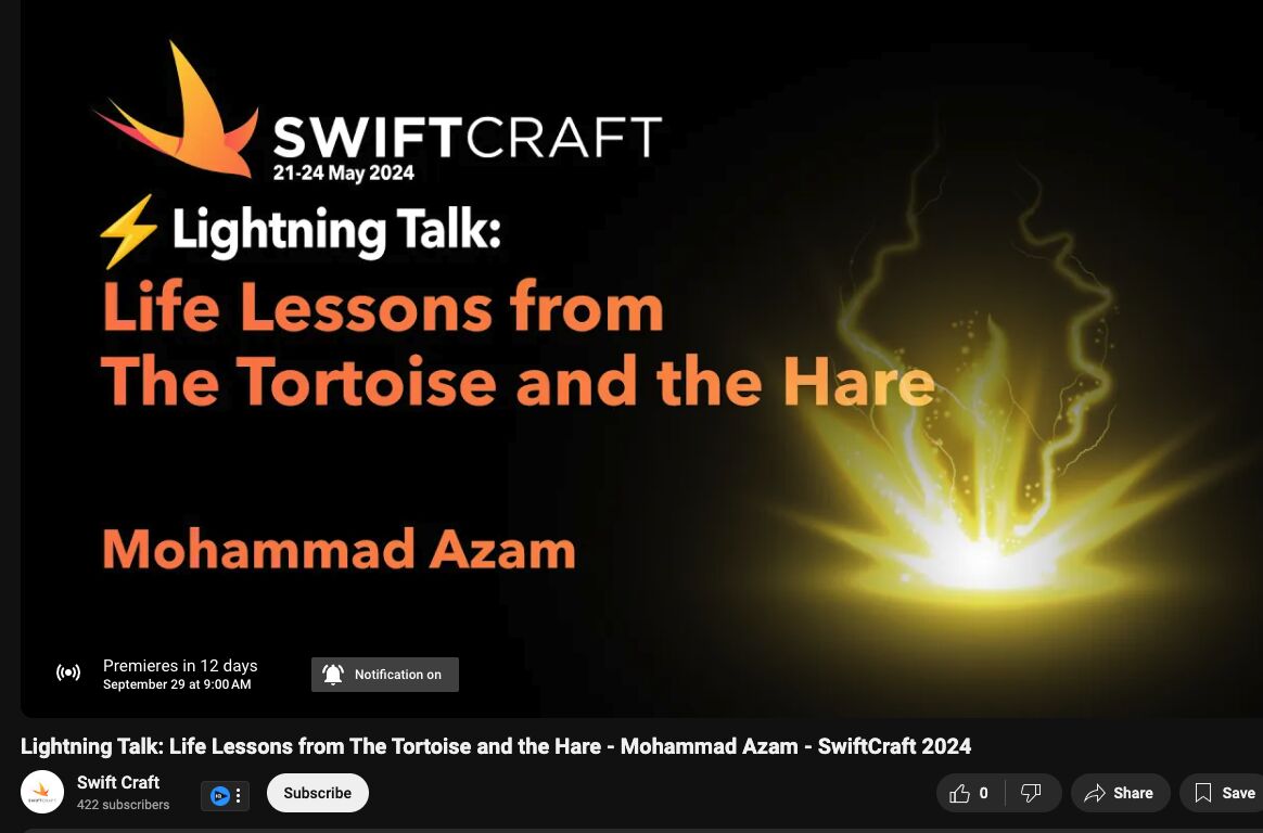 Mohammad Azam on LinkedIn: #iosdev #coding Mohammad Azam on LinkedIn: #iosdev #coding