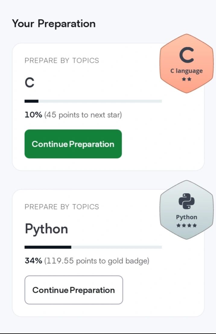 MOHAN GANESH on LinkedIn: #hackerrank #c MOHAN GANESH on LinkedIn: #hackerrank #c