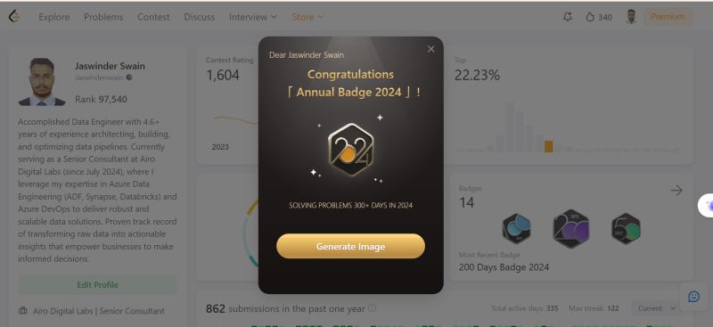 Jaswinder Swain on LinkedIn: #leetcode #codingjourney #programming # ... Jaswinder Swain on LinkedIn: #leetcode #codingjourney #programming # ...