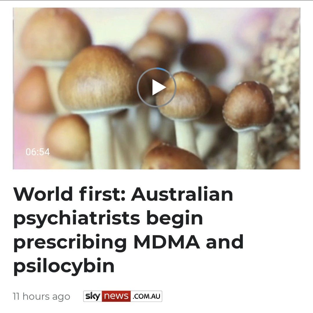 Today Australian psychiatrists can prescribe MDMA and psilocybin for ... Today Australian psychiatrists can prescribe MDMA and psilocybin for ...