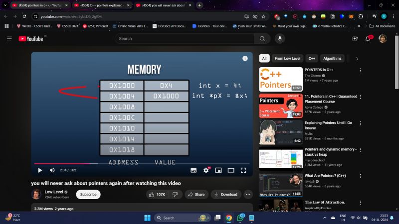 #100daysofcode #100daysofcode #cpp #pointers #learning | Gomini Gautam #100daysofcode #100daysofcode #cpp #pointers #learning | Gomini Gautam