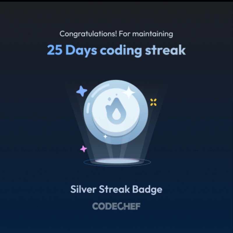 ChandraSekhar Pulivarthi on LinkedIn: #coding #codechef #achievement # ... ChandraSekhar Pulivarthi on LinkedIn: #coding #codechef #achievement # ...