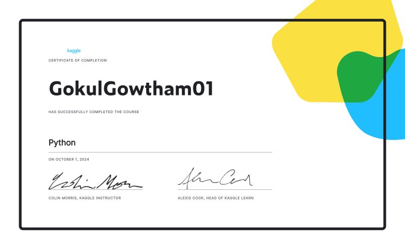 GokulGowtham Saravanan on LinkedIn: #python #datascience #kaggle # ... GokulGowtham Saravanan on LinkedIn: #python #datascience #kaggle # ...