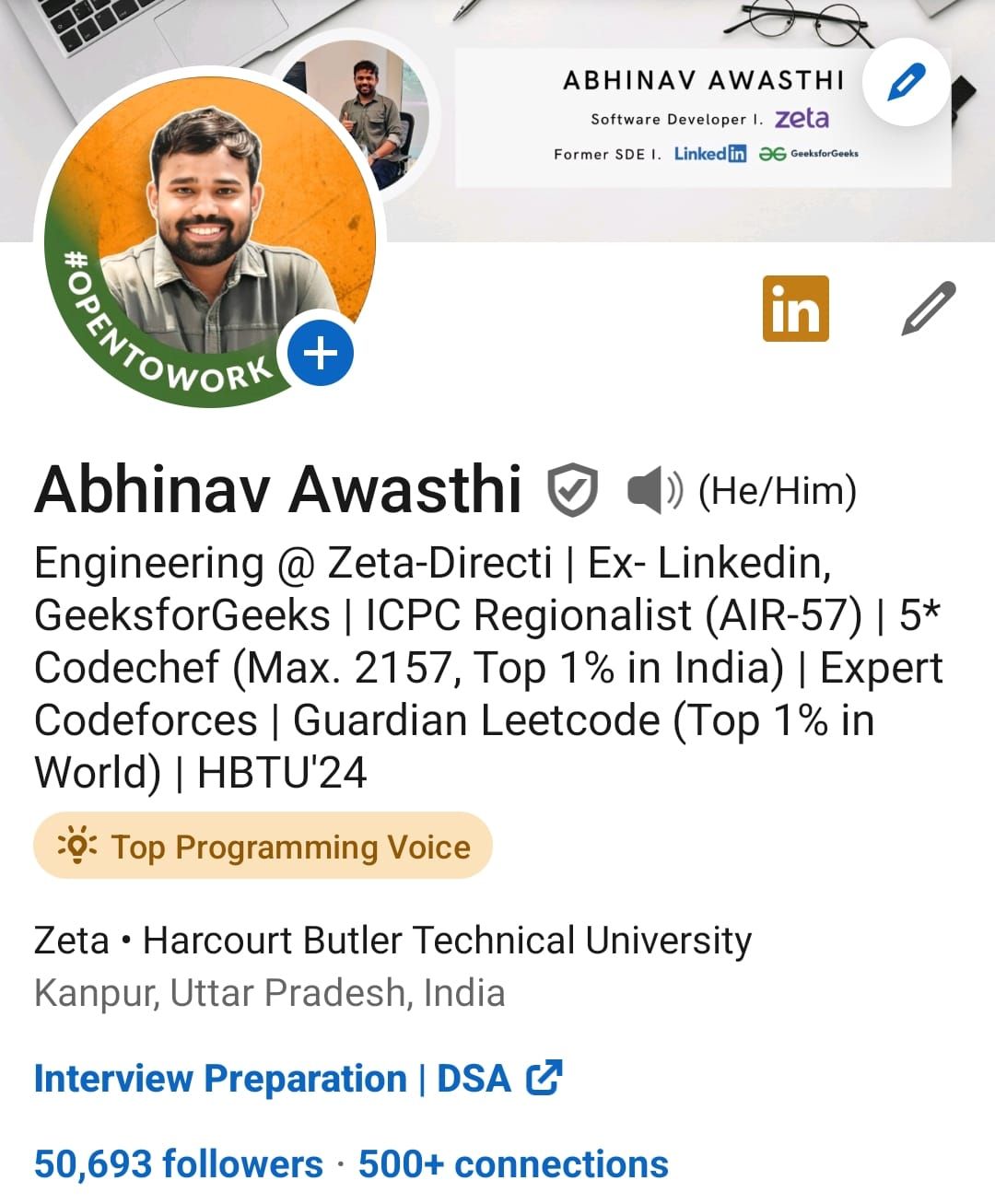 Abhinav Awasthi on LinkedIn: #linkedin #coding Abhinav Awasthi on LinkedIn: #linkedin #coding