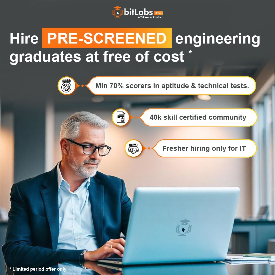 bitLabs on LinkedIn: #bitlabsjobs #hiring #freshers #it #recruiter #hr ... bitLabs on LinkedIn: #bitlabsjobs #hiring #freshers #it #recruiter #hr ...