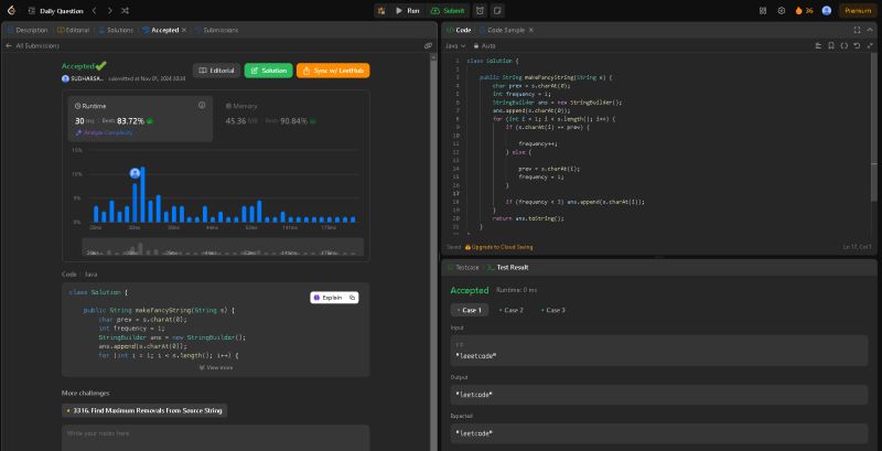 Sudharsan T on LinkedIn: #leetcode #java #stringmanipulation #algorithm ... Sudharsan T on LinkedIn: #leetcode #java #stringmanipulation #algorithm ...