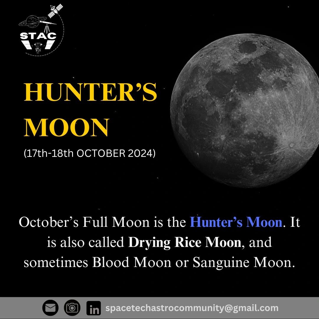 STAC - Space Tech & Astro Community on LinkedIn: #stac #huntersmoon # ... STAC - Space Tech & Astro Community on LinkedIn: #stac #huntersmoon # ...