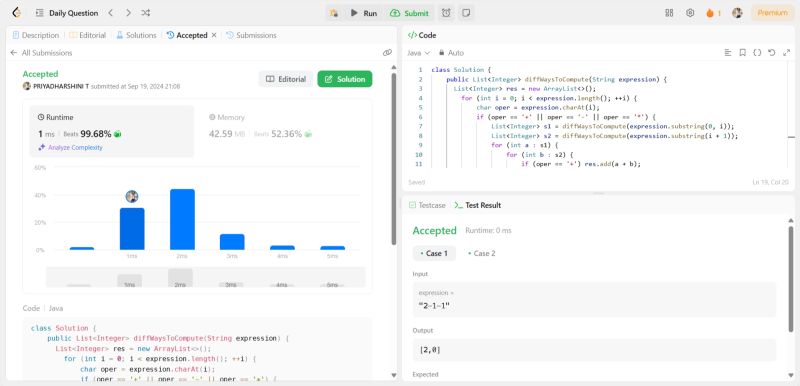 Priya Dharshhh on LinkedIn: #leetcode #codingchallenges #day1 Priya Dharshhh on LinkedIn: #leetcode #codingchallenges #day1