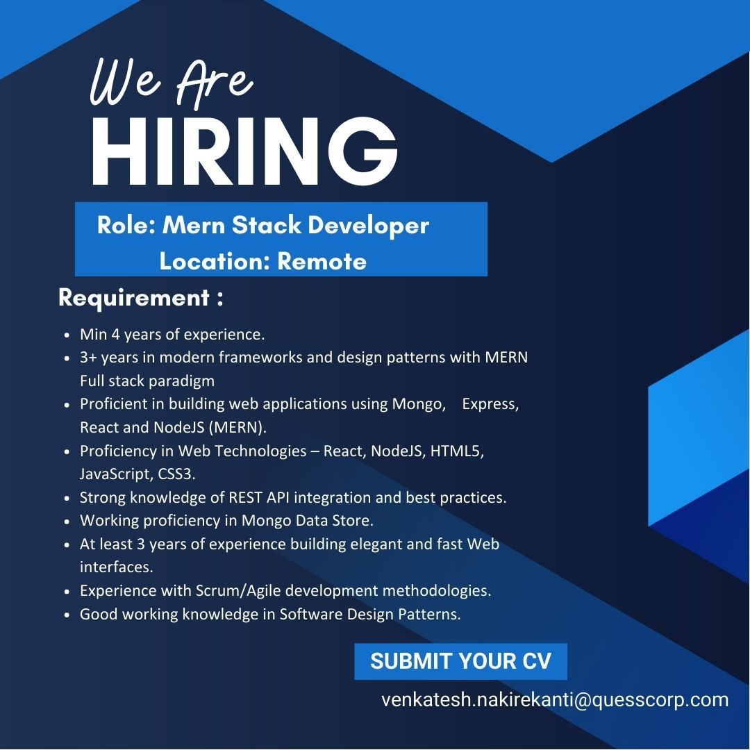 Venkatesh N on LinkedIn: #mernstack #nodejs #reactjs #mongodb # ... Venkatesh N on LinkedIn: #mernstack #nodejs #reactjs #mongodb # ...