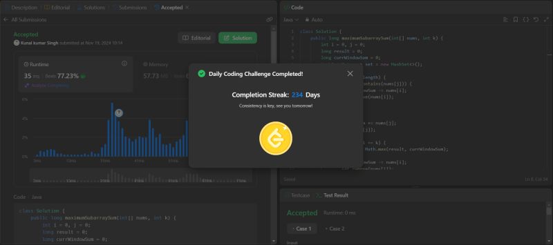 Kunal Kumar Singh on LinkedIn: #365daysofcode #potd #coding #dsa #java ... Kunal Kumar Singh on LinkedIn: #365daysofcode #potd #coding #dsa #java ...