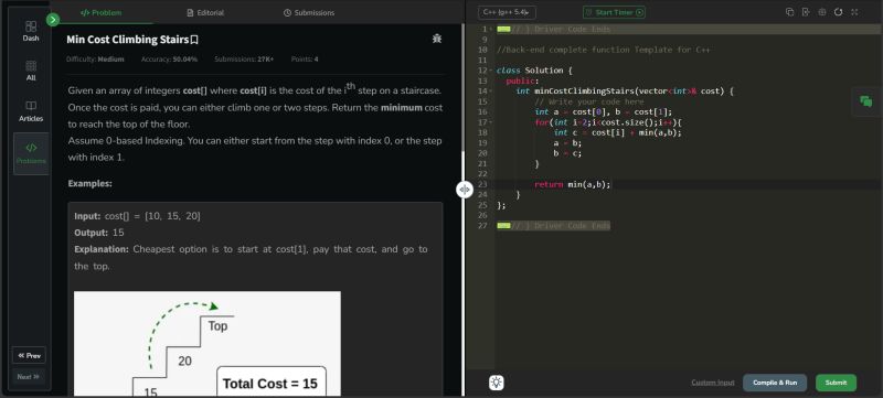 #gfg160 #dynamicprogramming #mincost #optimization #codingchallenge ... #gfg160 #dynamicprogramming #mincost #optimization #codingchallenge ...