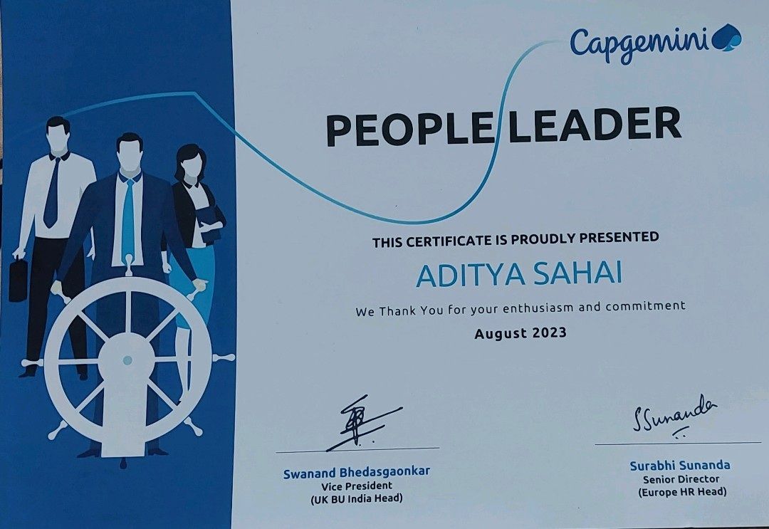 Thank you Capgemini Swanand Bhedasgaonkar Geetanjali Khatri (GK) Bharat ... Thank you Capgemini Swanand Bhedasgaonkar Geetanjali Khatri (GK) Bharat ...