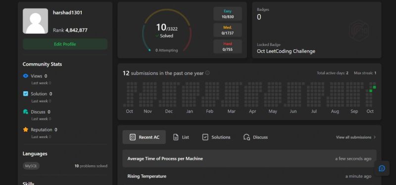Harshad Nimse on LinkedIn: #leetcode #coding #programming #algorithms # ... Harshad Nimse on LinkedIn: #leetcode #coding #programming #algorithms # ...