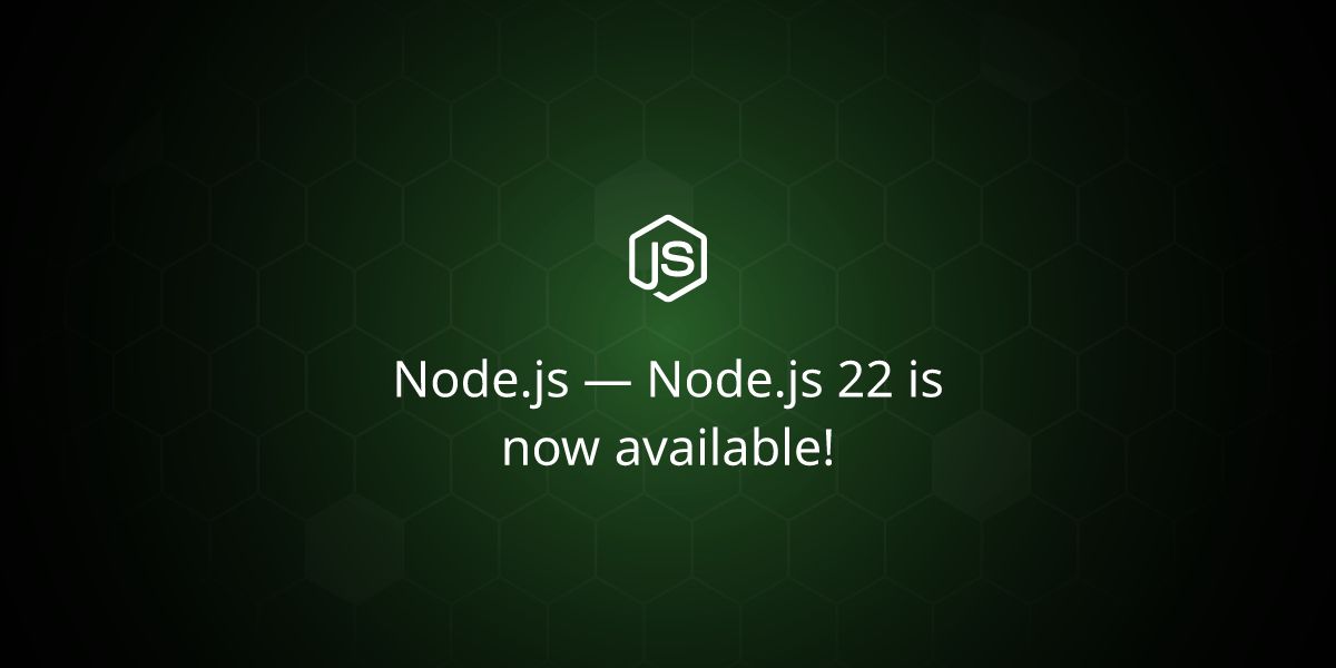 Silicon Tech Solutions on LinkedIn: #nodejs #nodejs22 #javascript # ... Silicon Tech Solutions on LinkedIn: #nodejs #nodejs22 #javascript # ...
