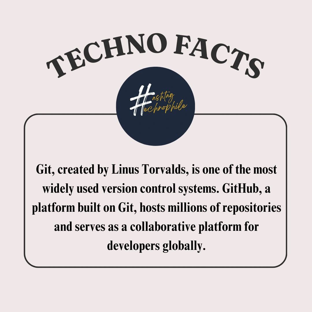 Hashtag Technophile on LinkedIn: #hashtagtechnophile #technofacts #git ... Hashtag Technophile on LinkedIn: #hashtagtechnophile #technofacts #git ...