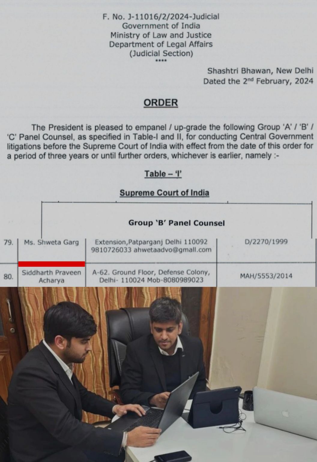 Bhuvnesh V. on LinkedIn: Congratulations Siddharth Praveen Acharya sir ... Bhuvnesh V. on LinkedIn: Congratulations Siddharth Praveen Acharya sir ...