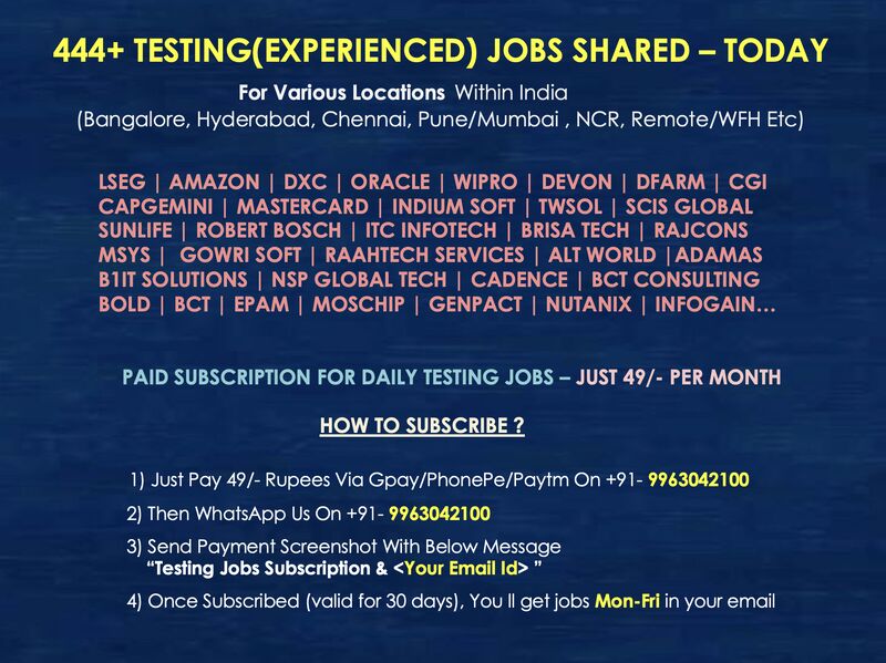 Job Curator - Testing Space on LinkedIn: #testing #testing #selenium # ... Job Curator - Testing Space on LinkedIn: #testing #testing #selenium # ...