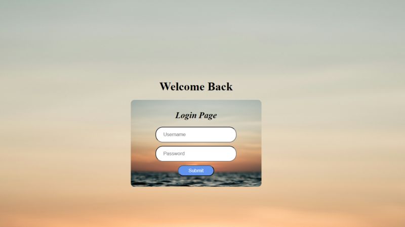 sawan Dhakse on LinkedIn: here is look of my first mini project LOGIN PAGE sawan Dhakse on LinkedIn: here is look of my first mini project LOGIN PAGE